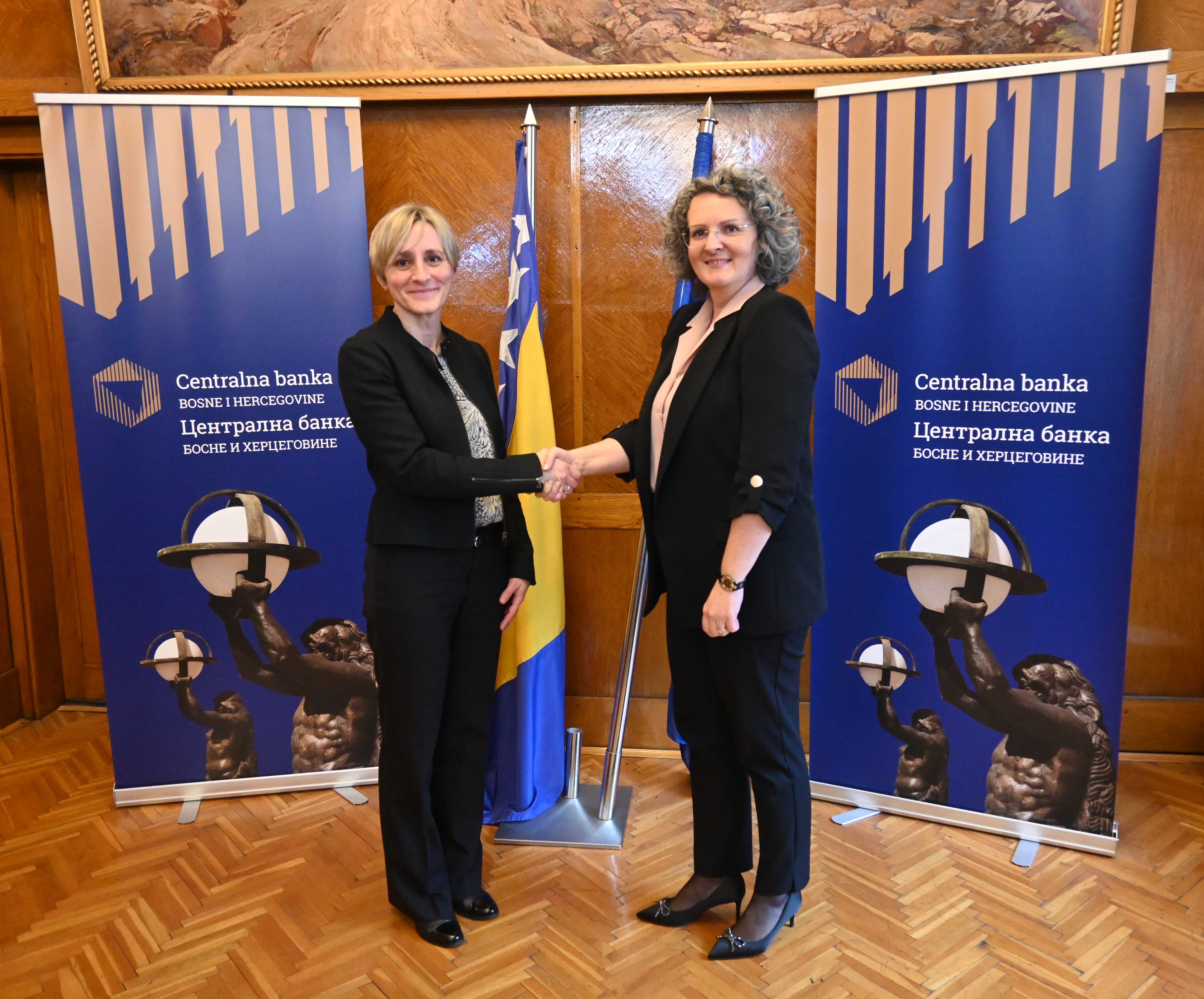 Delegation of the International Monetary Fund Visited the CBBH