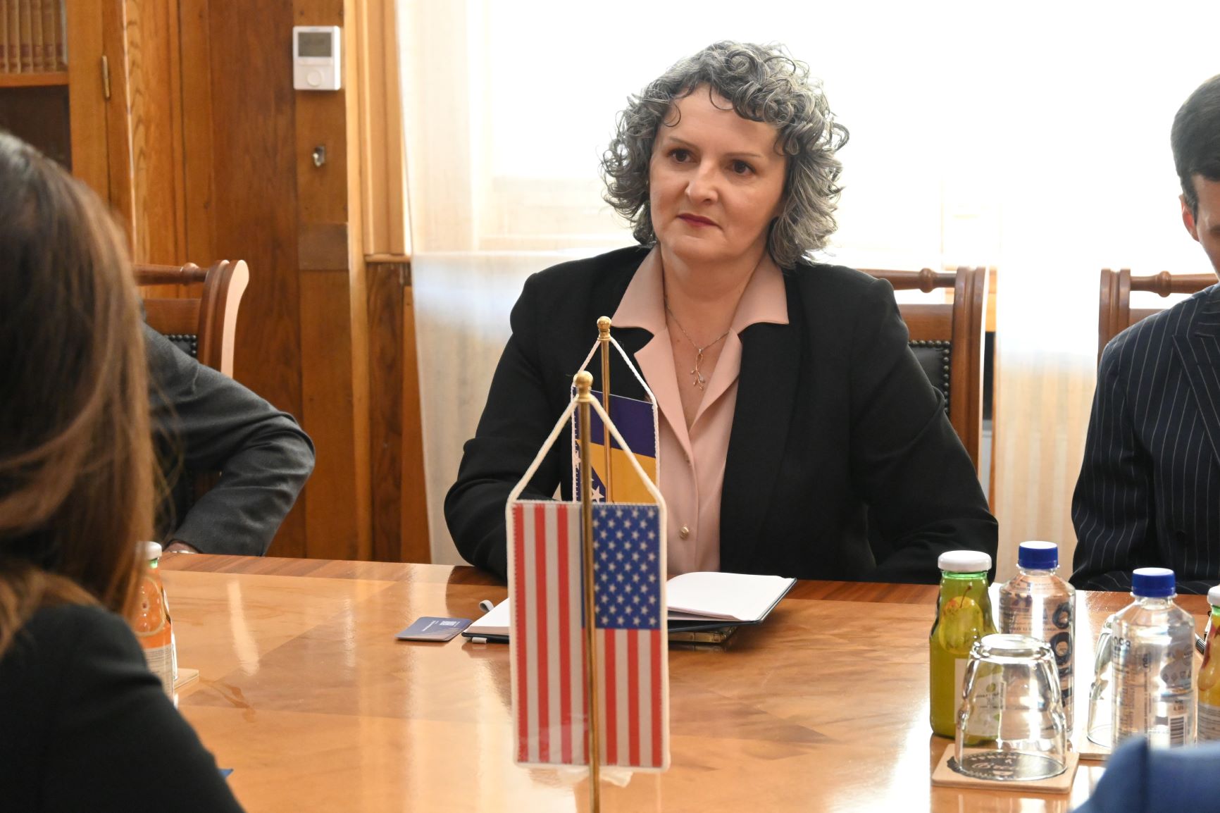 Acting Assistant Secretary of the US Treasury Department, Anna Morris ...