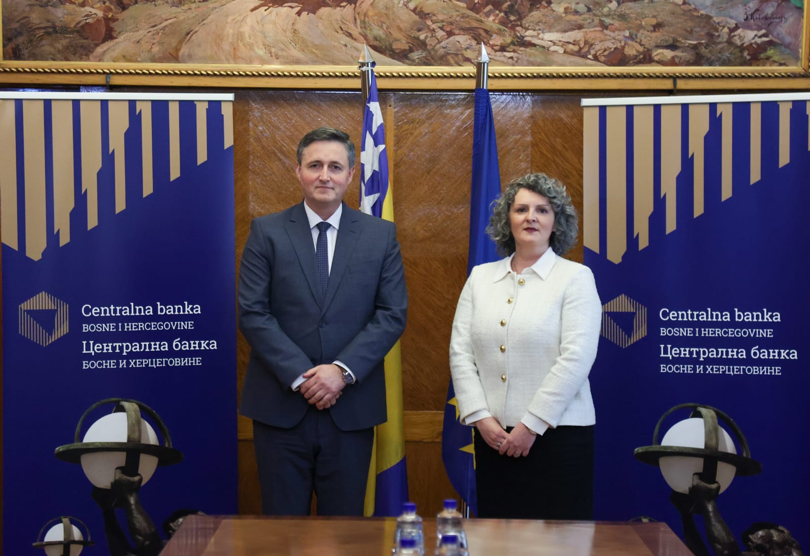Chairman of BiH Presidency Dr Denis Bećirović visited CBBH